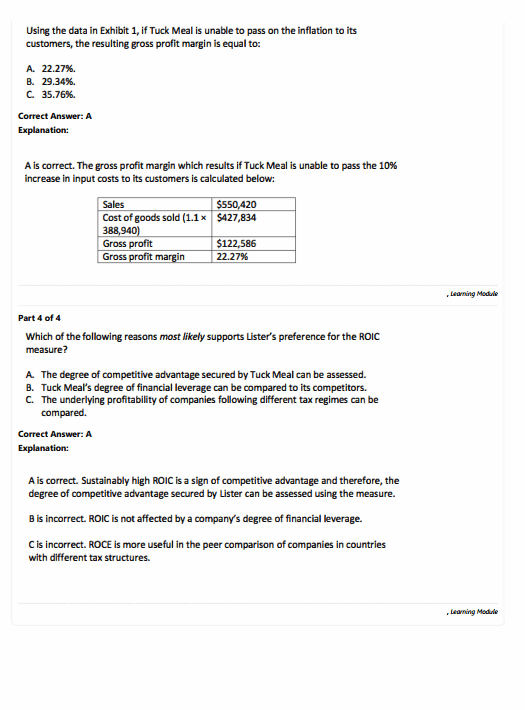 CFA 2026 Finquiz Mock Exam Level 2 - CFA Materials